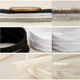 1roll 25m Black Flat Replacement Cords Soft Drawstring Draw Cord for ...