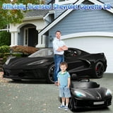 Chevrolet Corvette C8 Kids Ride-On Car, 12V Battery, Remote Control ...