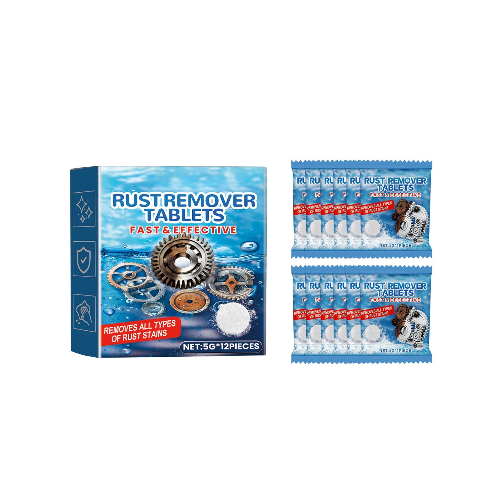 Popular! Multi Effect Floor Cleaning Tablets, Decontamination Cleaning ...