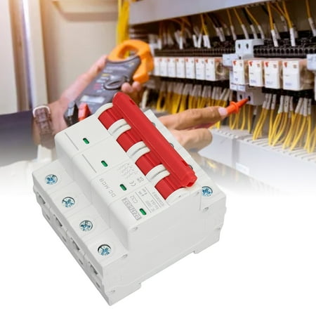 PV Air Circuit Breaker, Fast Tripping DC Miniature Circuit Breaker 35mm ...