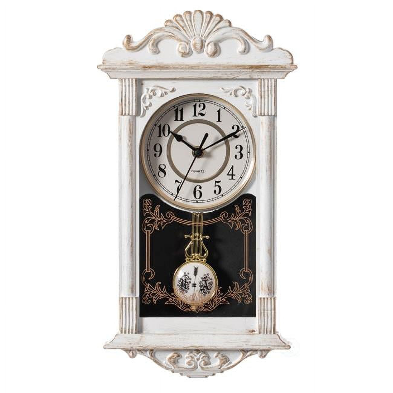 Click here for Clockswise Qi004145.Wt Vintage Grandfather Wood- L... prices