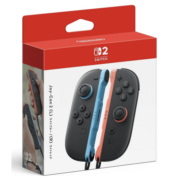 Open Box Joy-Con™ 2 (L)/(R) Light Blue/Light Red - Walmart.com