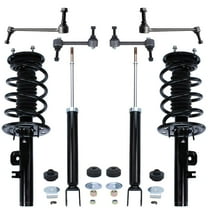 Detroit Axle - 8pc Struts Shocks Kit for Chevy GMC Suburban Yukon XL ...
