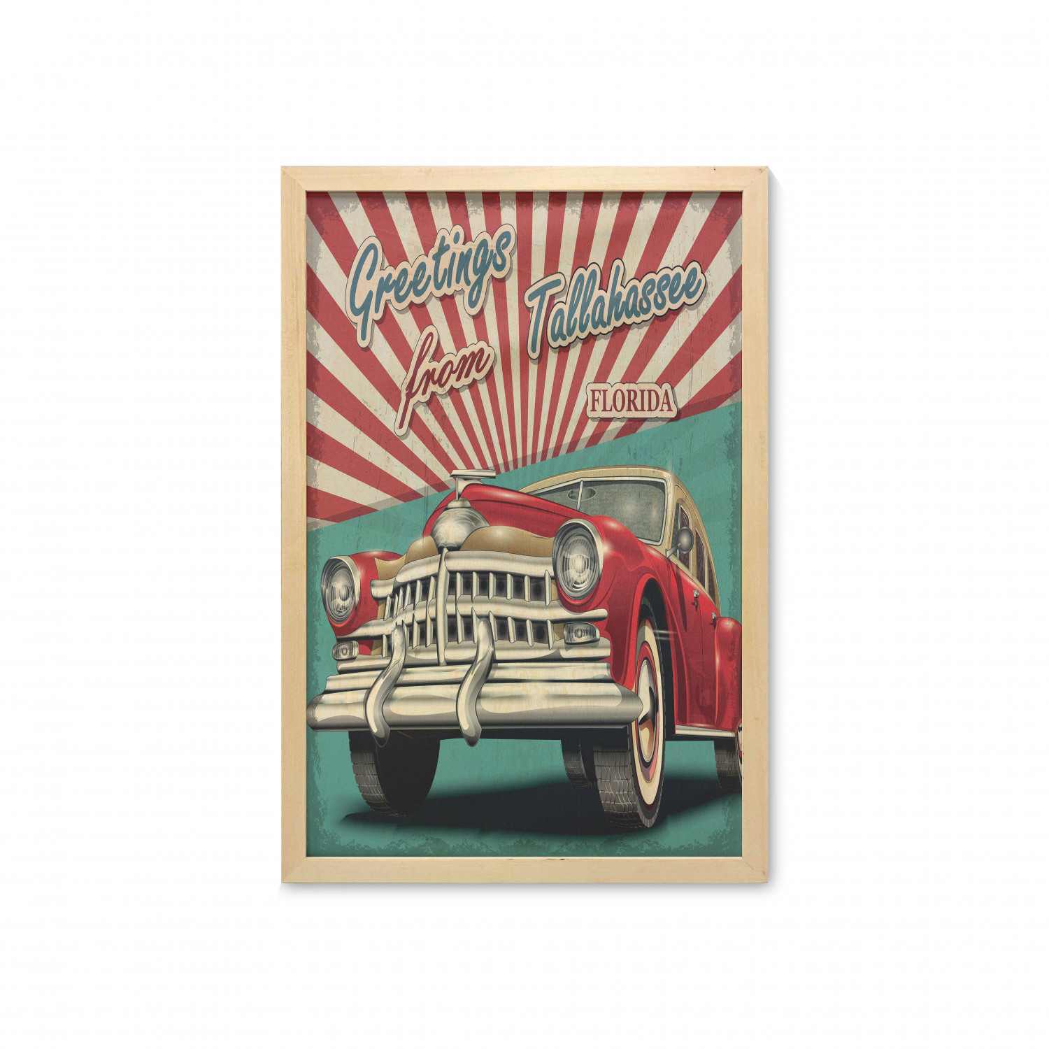 Vintage American Poster Background