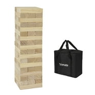 Jenga Giant - JS7 Oversized Extra Large Hardwood Stacks Up to 5 feet ...