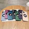 Logo View Glass Camera Protection Magnetic Case for iPhone, Compatible ...