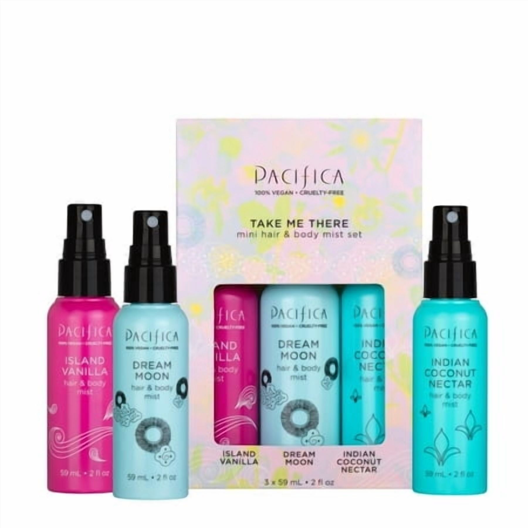Click here for Pacifica Beauty Take Me There Hair & Body Mist Tra... prices