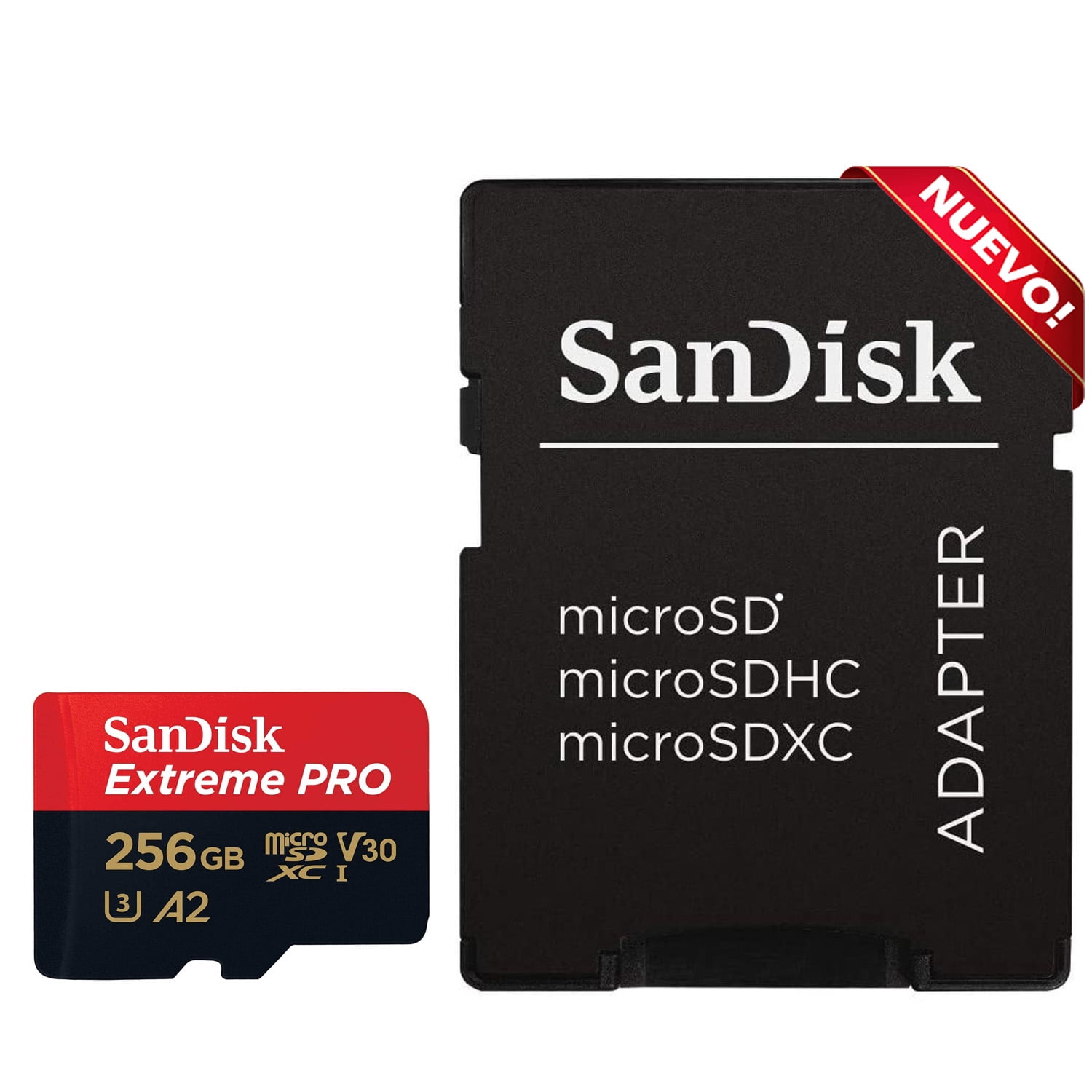 Memoria Micro SD 256GB Sandisk 200MB/s 4K SDSQXCD-256G-GN6MA | Bodega Aurrera en línea