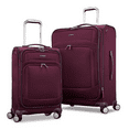 Samsonite Xpression LTE Softside Spinner 2 Piece Luggage Set, Deep ...
