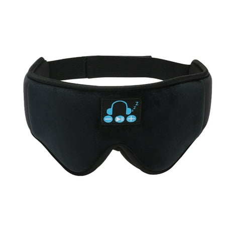 ziyahihome Eye Cover 3D Bluetooth Headphone Eye Cover Portable Sleep ...