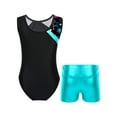 YiZYiF Kids Girls Shiny Rhinestones Gymnastics Leotard Dance Unitard ...