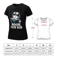 Book Fair Kid Women’s Cotton Short Sleeve T-Shirt HD Graphic Print ...
