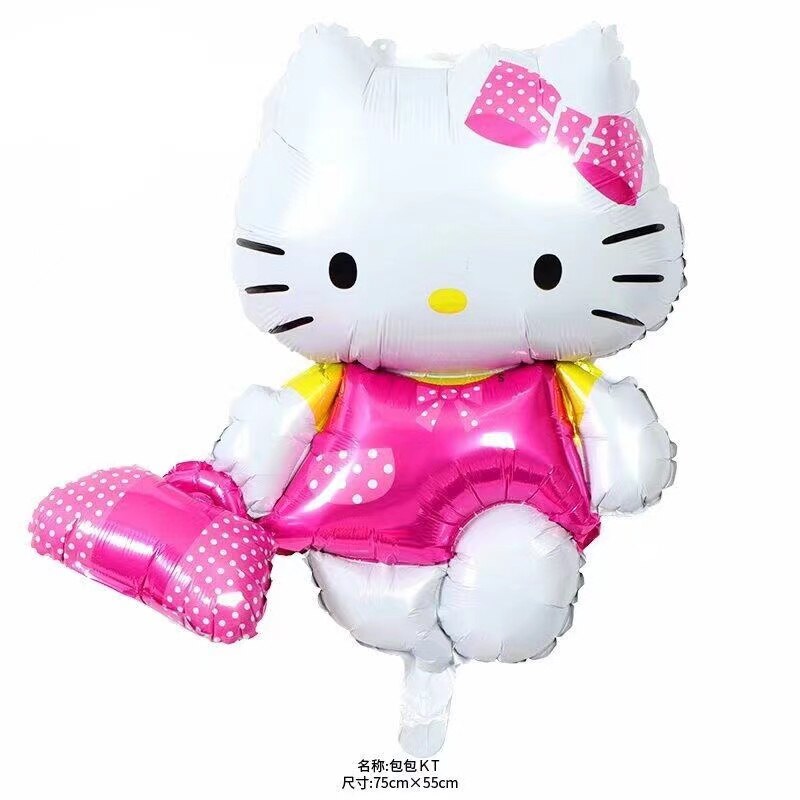Globos de papel de aluminio de Hello Kitty personalizados con nombre ...