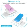 2Pcs Border Punch for DIY Projects Easy to Use Border Edge Craft Punch ...