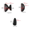 20pairs Adhesive Nose Pad for Different Types of Glasses Silicone Soft ...