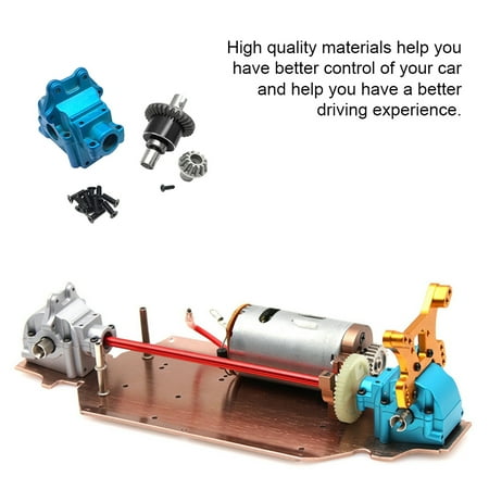 RC Car Differential Caps Replacing Gear Box Material; This Upgrade ...