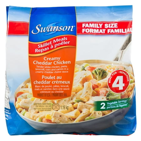 Swanson Family Size Skillet Meals Creamy Cheddar Chicken - Walmart.ca