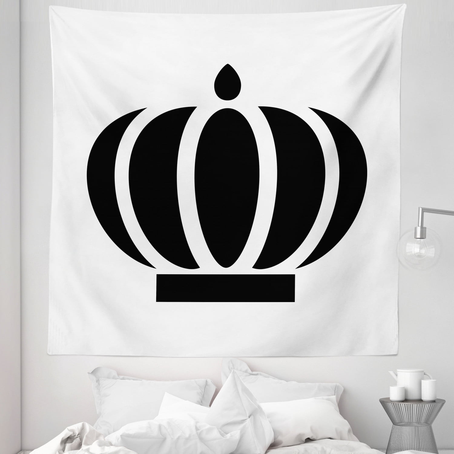 Empress Tapestry, Kingdom Monarchy Royalty Theme Monochrome Prince ...