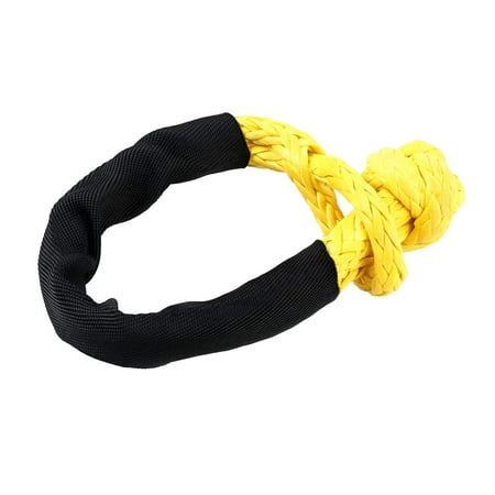 Soft Shackle Recovery Rope with Protective Sleeve - Recovery Strap ...