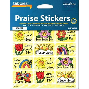 Jesus Loves Me! Sticker Pack (Other) - Walmart.com