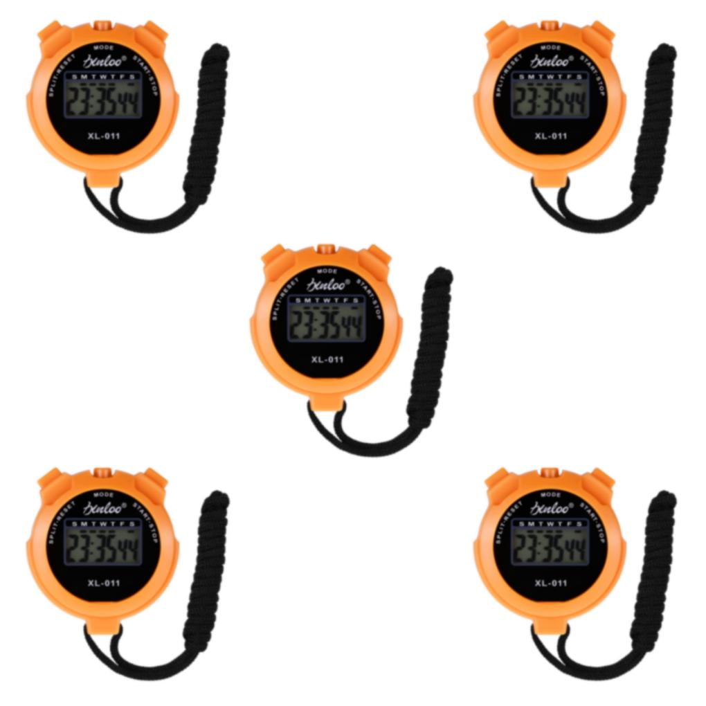 QualitChoice Precise Timing Handheld Sports Stop Watch With Digital ...