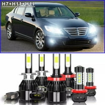 For Suzuki SX4 2007-2012 2013 LED 9007 Headlight High Low Beam + H11 ...