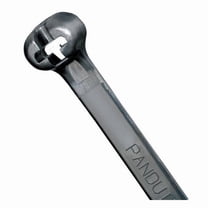Cable Tie, 75 ft L, 1/4 in Max Bundle Dia., Black, Nylon, 50 lb ...