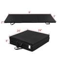 2" Extra Thick Tri-fold Folding Gym Exercise Mat Workout Yoga w ...