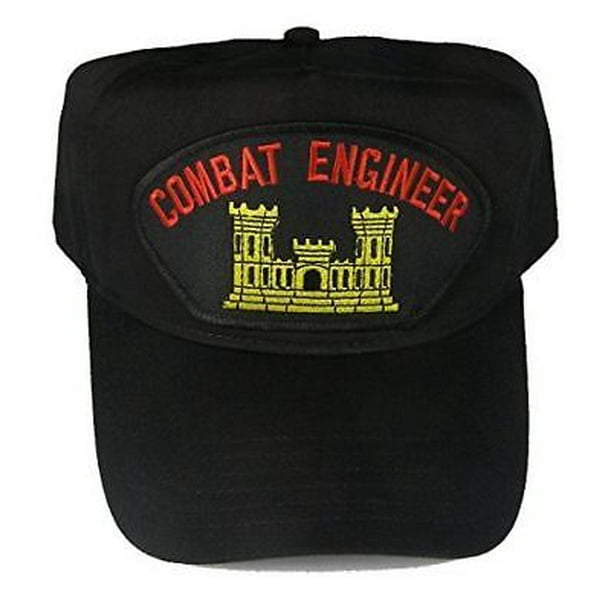 US ARMY COMBAT ENGINEER HAT CAP CASTLE BRANCH INSIGNIA VETERAN ESSAYONS ...