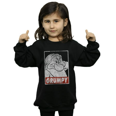 Disney Girls Snow White Grumpy Dwarf Poster Sweatshirt | Walmart Canada