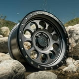 Lock Off-Road 50CAL 20X9 6X139.7 -12mm Matte Grey Wheel Rim 20" Inch ...