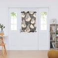 Cat Cloud Pattern Door Curtain Sheer Privacy Light Filtering Window ...