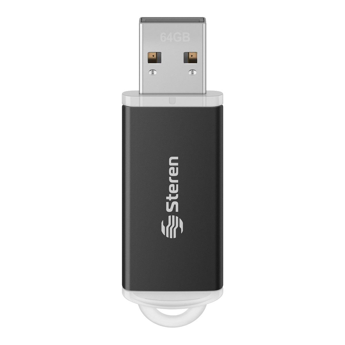 Steren Memoria USB 2.0 de 64 GB MFD-064S Steren MFD-064S | Bodega ...