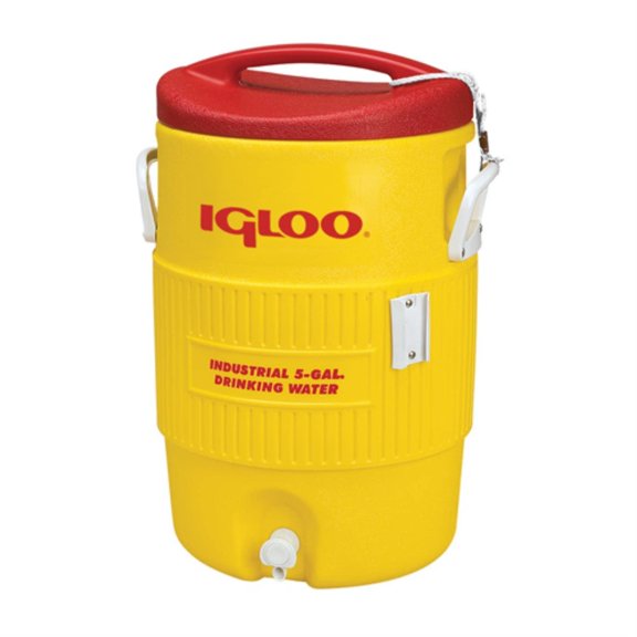 Igloo Water Cooler, Yellow - 10 Gallons — Residential Use, Standard ...