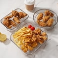 Kitecy Stackable Air Fryer Rack Cooking Rack Rectangle Stainless Steel ...