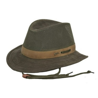 Outback Trading Hat Mens Quality Madison River Oilskin Leather 1462 ...