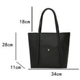 "JDEFEG Women Handbags, Artificial Leather Shoulder Bag, White, 13.38 ...