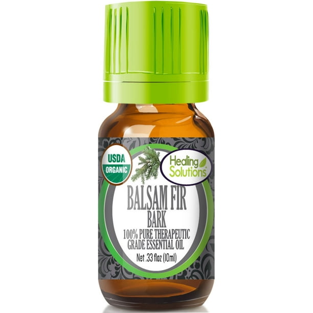 Organic Balsam Fir Bark Essential Oil (100% Pure - USDA Certified ...