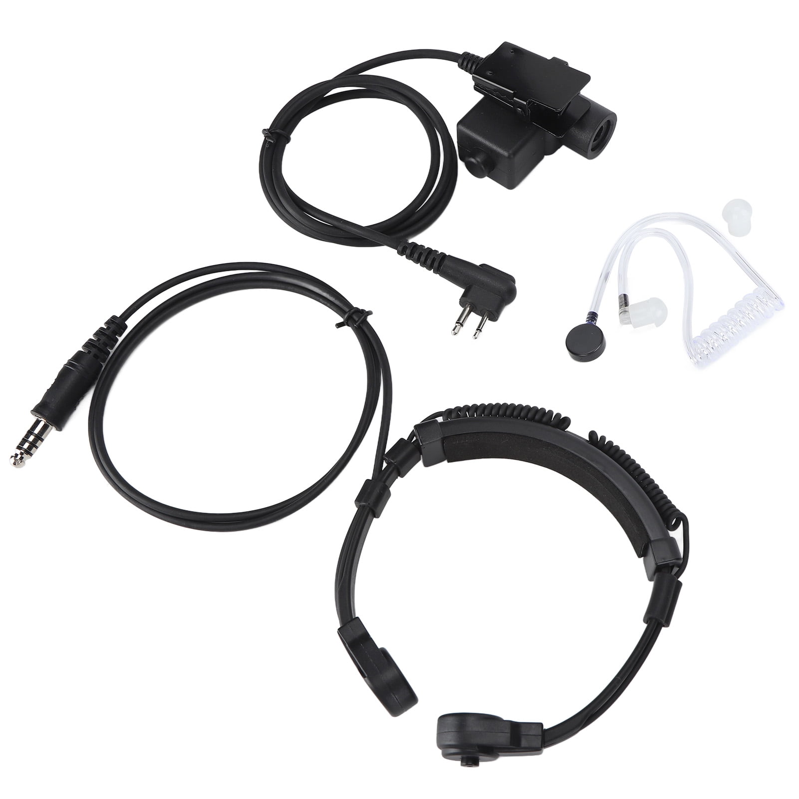 Adaptador militar U94 PTT + Adaptador de sistema de auriculares de 2 ...
