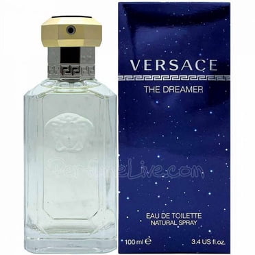 Free Shipping! Versace The Dreamer Eau de Toilette Spray For Men, 3.4 ...