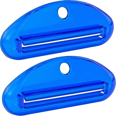 Set of 4 EZ Plastic Tube Squeezers, Toothpaste Dispenser, Bathroom ...