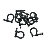 Abbraccia 10 Pieces Buckles Chain Shackle Fasteners DIY Key Chian Bow ...