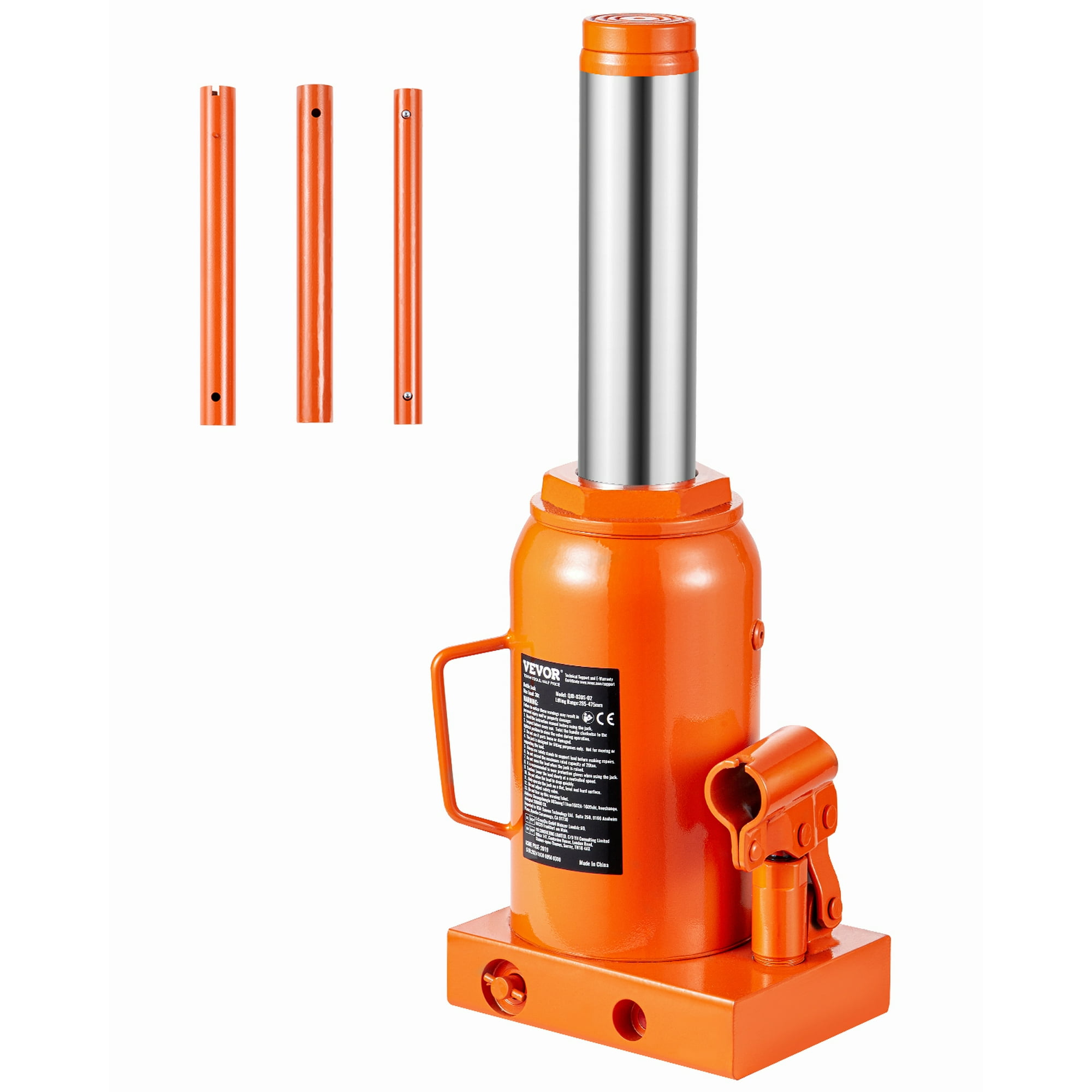 Click here for Vevor Hydraulic Bottle Jack 30 Ton Manual High Lif... prices