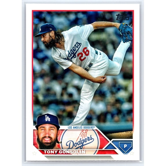 2023 Topps Tony Gonsolin #202 - Walmart.com