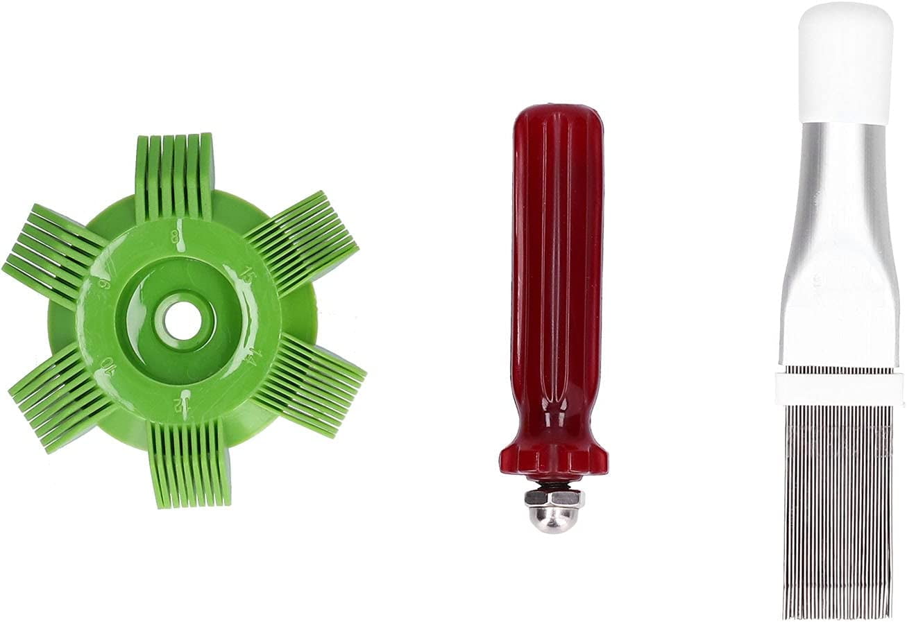 Air Conditioning Cleaning Tool Kit Radiator Fin Comb Condenser Fin Comb ...