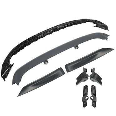 Labwork Front Bumper Grille Glossy Black Mesh Grill Fit for 2018 2019 ...