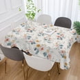 60x90in Square Printed Tablecloth Easy-Care Decorative Table Cloth for ...