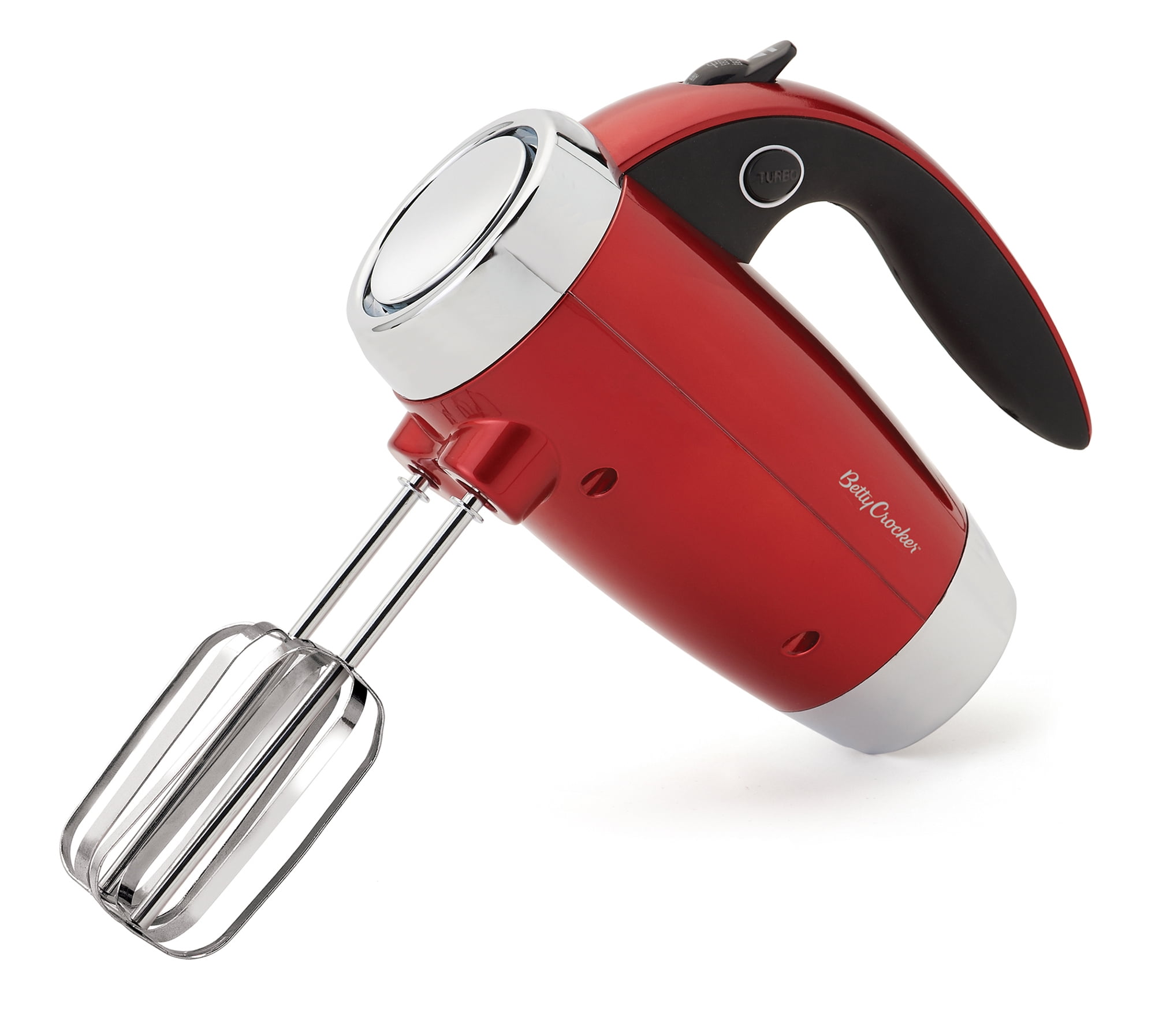 Betty Crocker™ Red Metallic 7-Speed Power-Up™ Hand Mixer with Storage ...