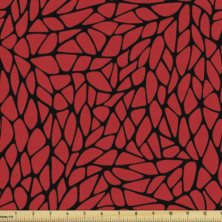 Red Modern Fabric Patterns