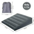 Leyeet Inflatable Wedge Pillow, Portable Travel Wedge Pillow, Fast ...